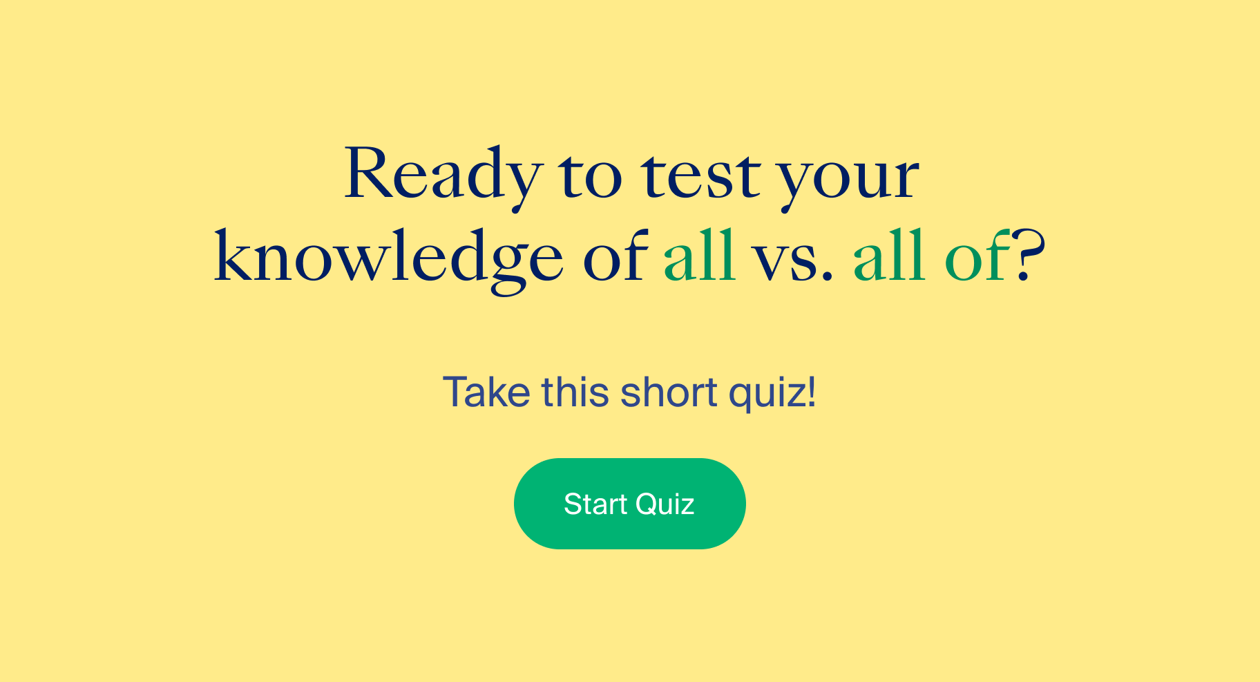 Word Choice: All vs. All Of | Proofed's Writing Tips