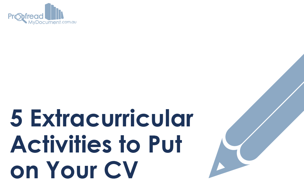 5 Extracurricular Activities to Put on Your CV