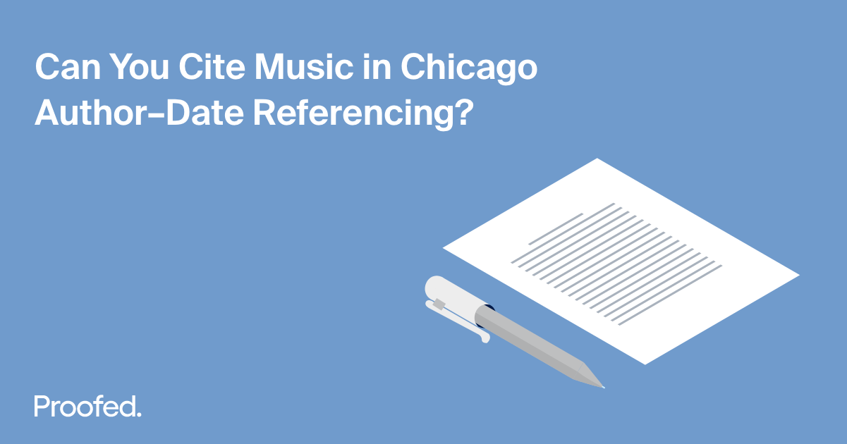 How to Cite a Musical Recording in Chicago Author–Date Referencing