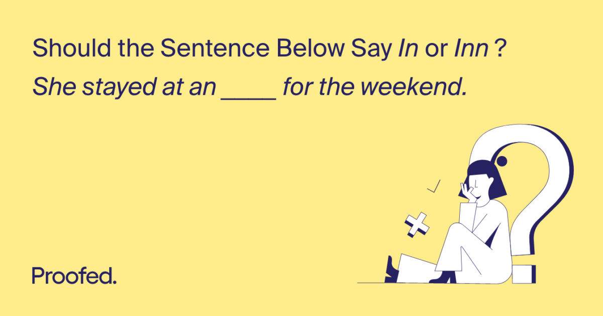 Word Choice: In vs. Inn | Proofed's Writing Tips Blog