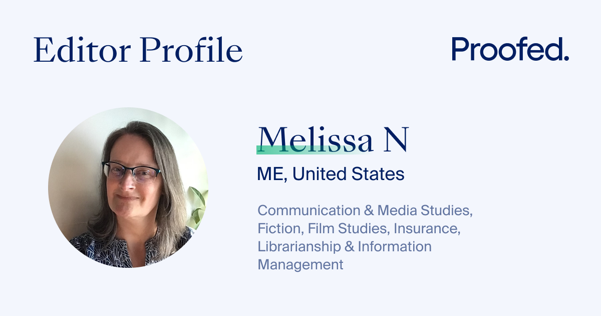 Melissa N | Our Editors | Proofed